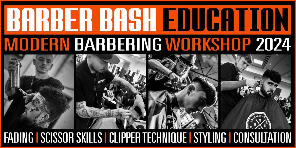 1-Day Workshop – Great British Barber Bash